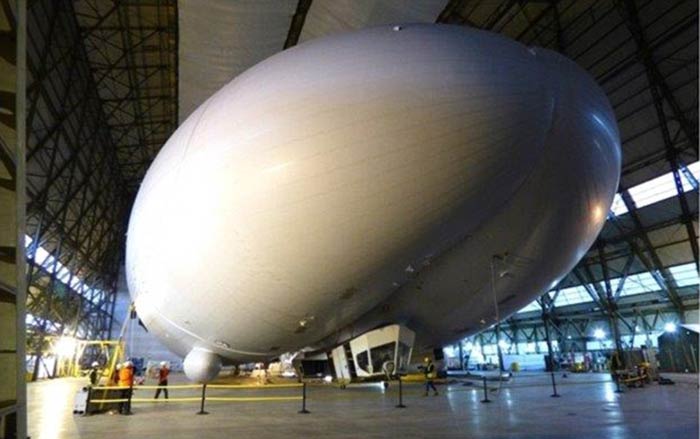 Airlander 10: World's greatest air ship will take to the skies in March ...