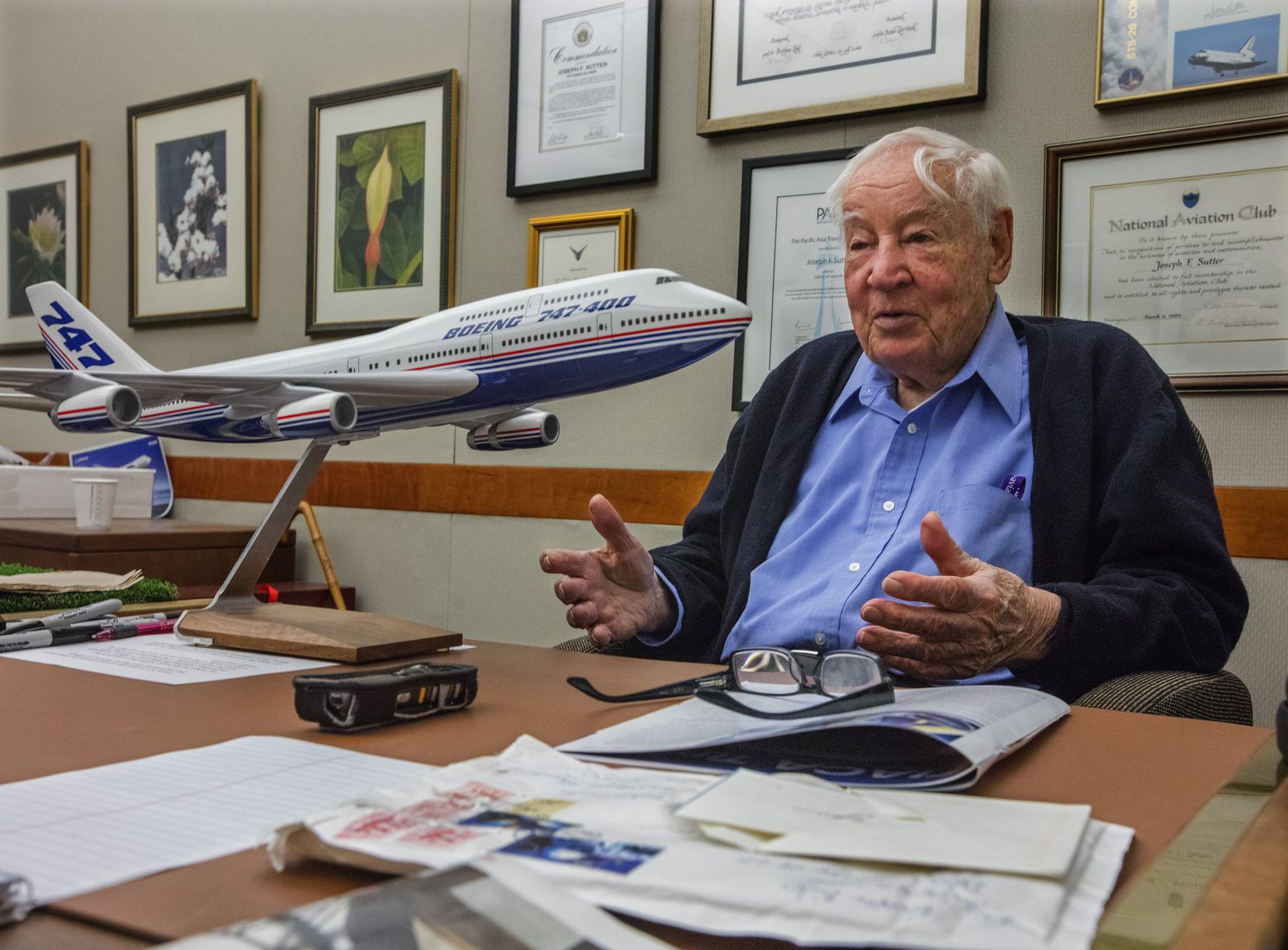 Father of the 747; Joe Sutter, died at the Age of 95