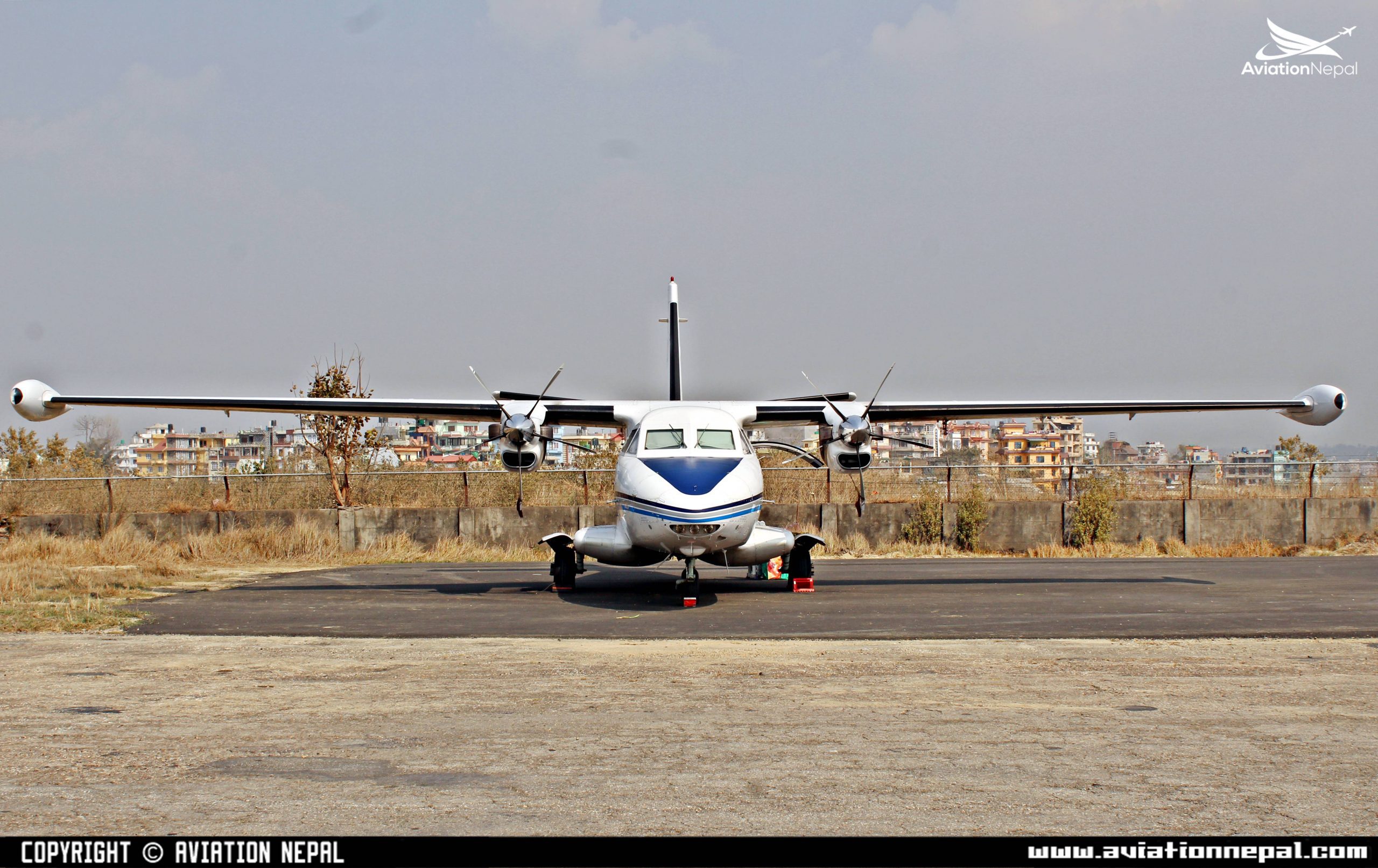 Newly arrived LET 410 UVPE-20 for Summit Air