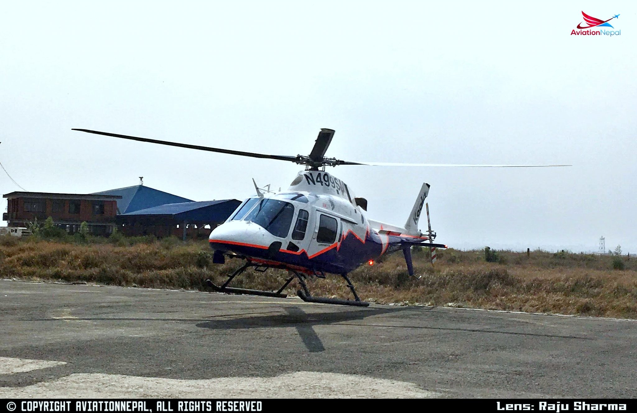 Demonstration flight of Altitude Air with Koala helicopter
