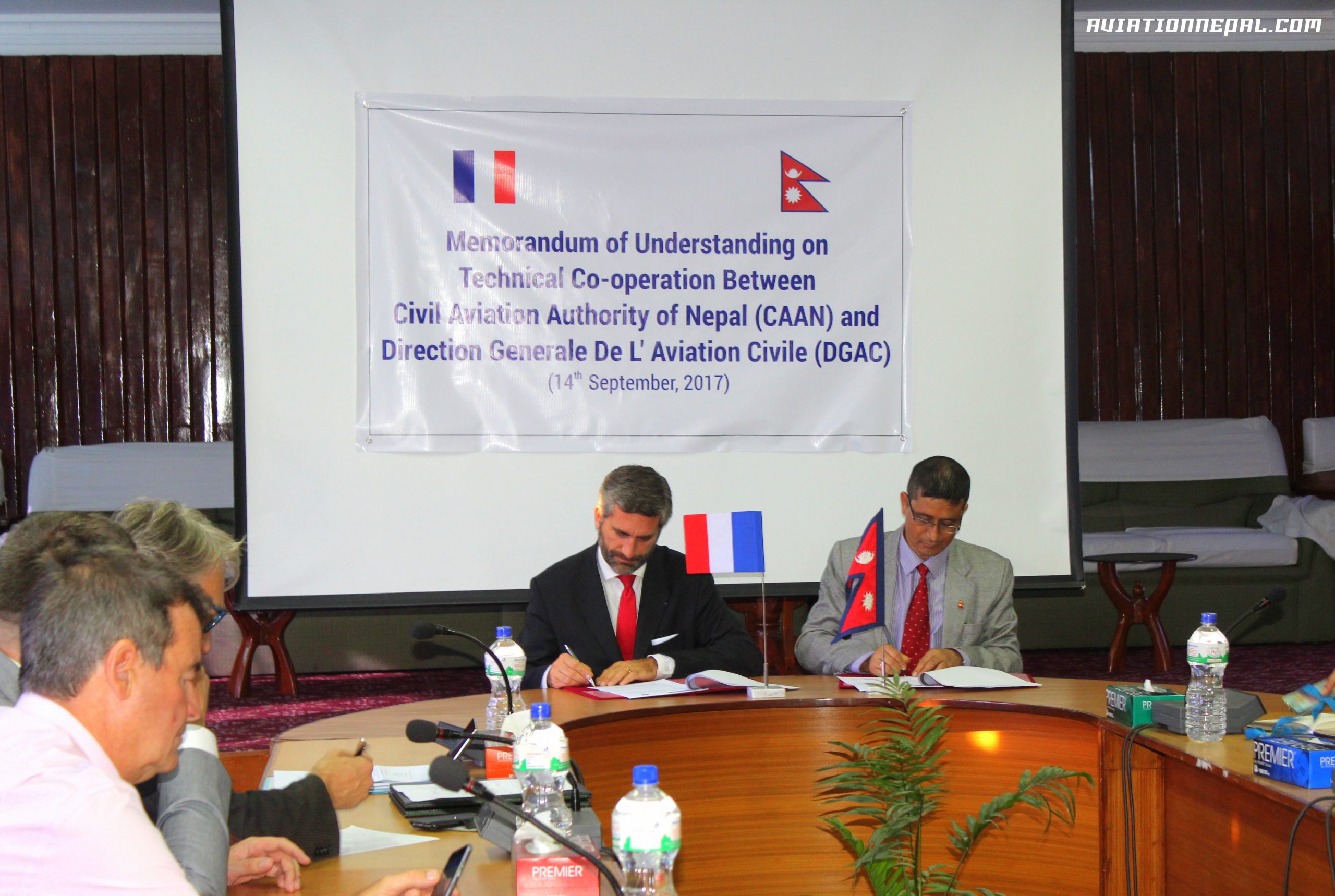 CAAN signs MoU with French Civil Aviation Authority to boost aviation ...