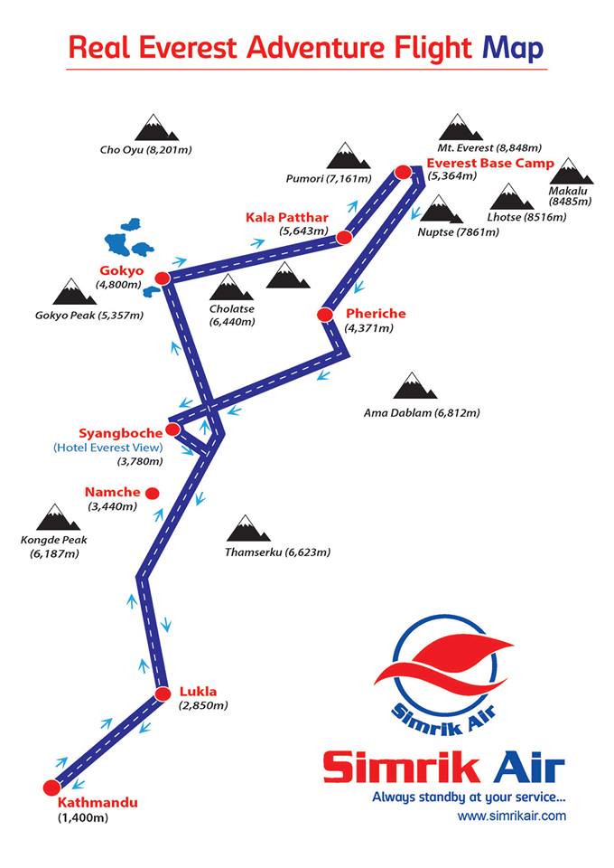 Simrik Air’s Daily Real Everest Adventure Flight Starting from 1 Oct ...
