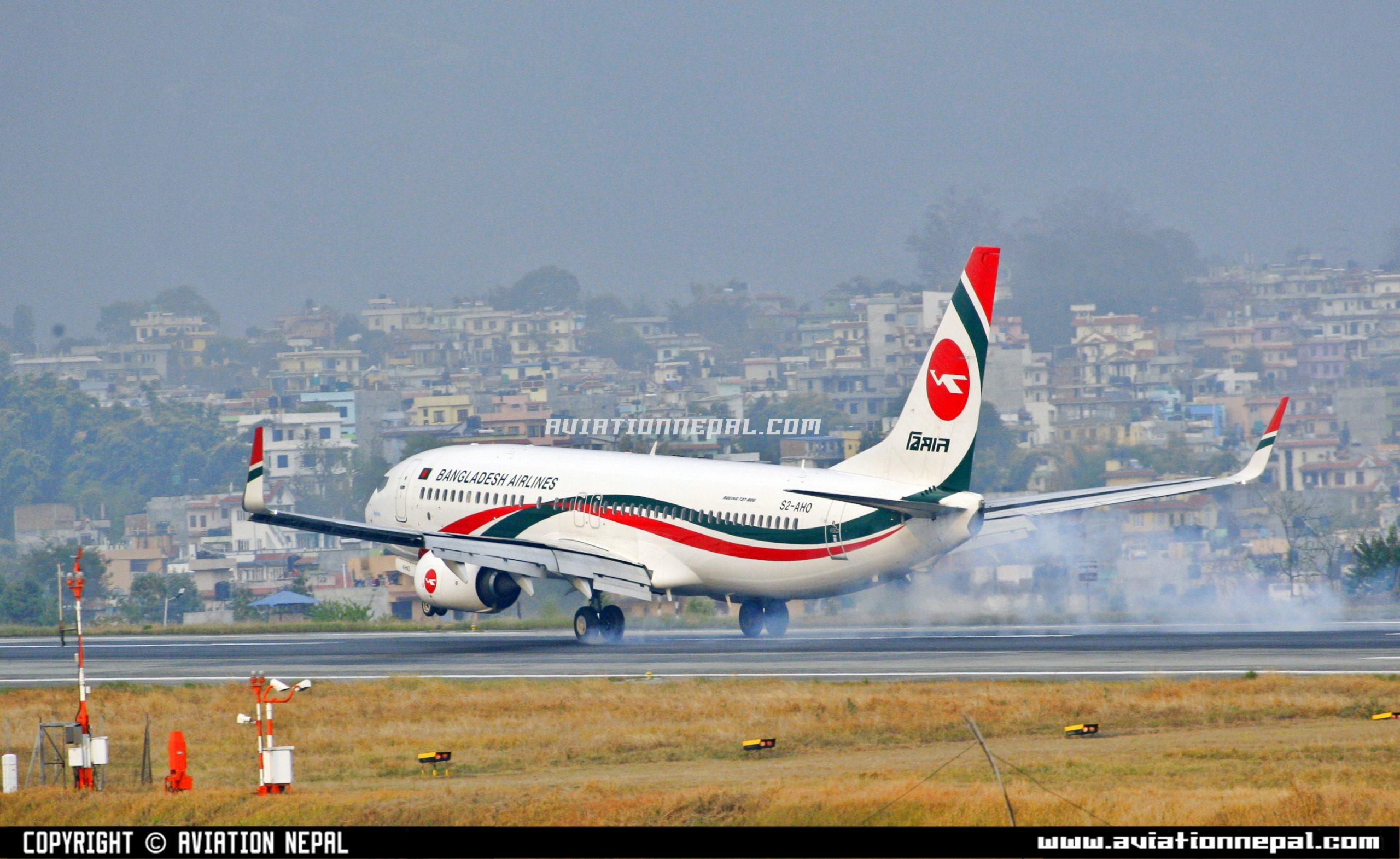 Biman Bangladesh celebrates its 43 years of Flight Operations in Nepal