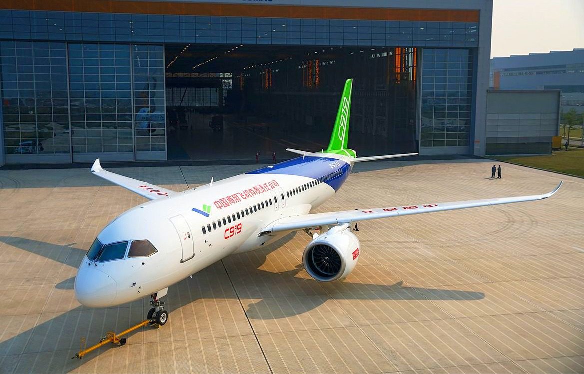 COMAC C919 receives order of 130 aircraft from four leasing companies