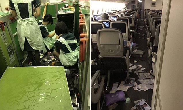 Eva Air flight carrying 199 people hit by severe turbulence: | Aviation ...