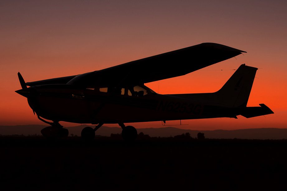 Cessna 172 Sunset