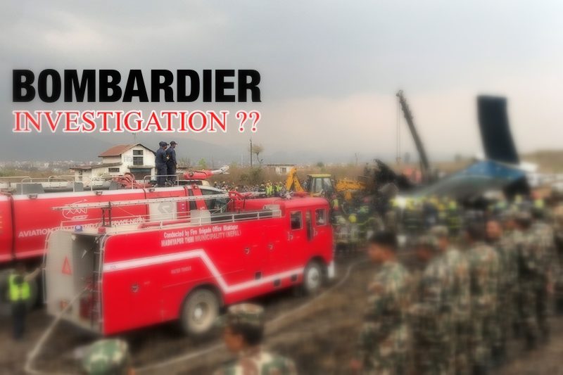 Bombardier Inc. sends officials for assisting Dash Q400 crash investigation