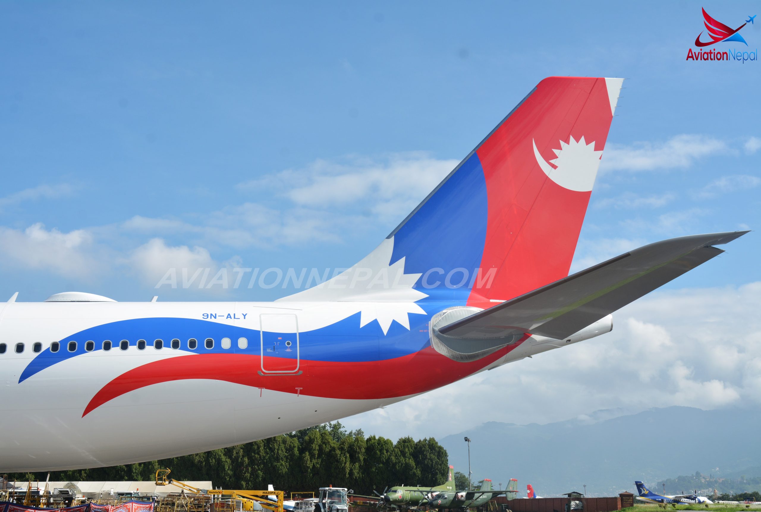 tail view a330 | Aviation Nepal