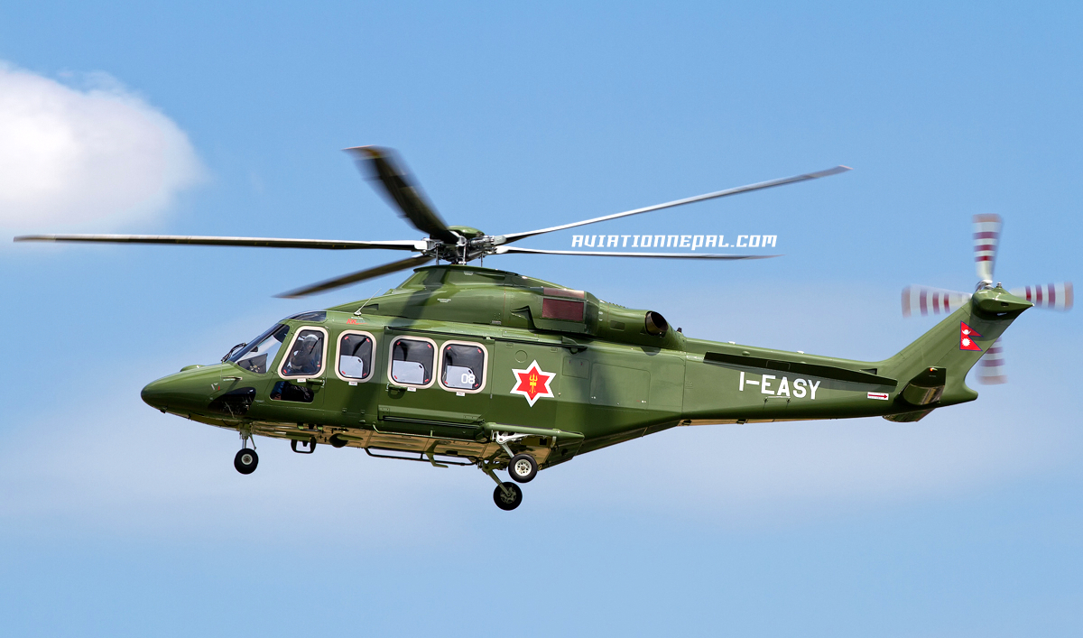 Nepal Army procures AgustaWestland AW139 Helicopter