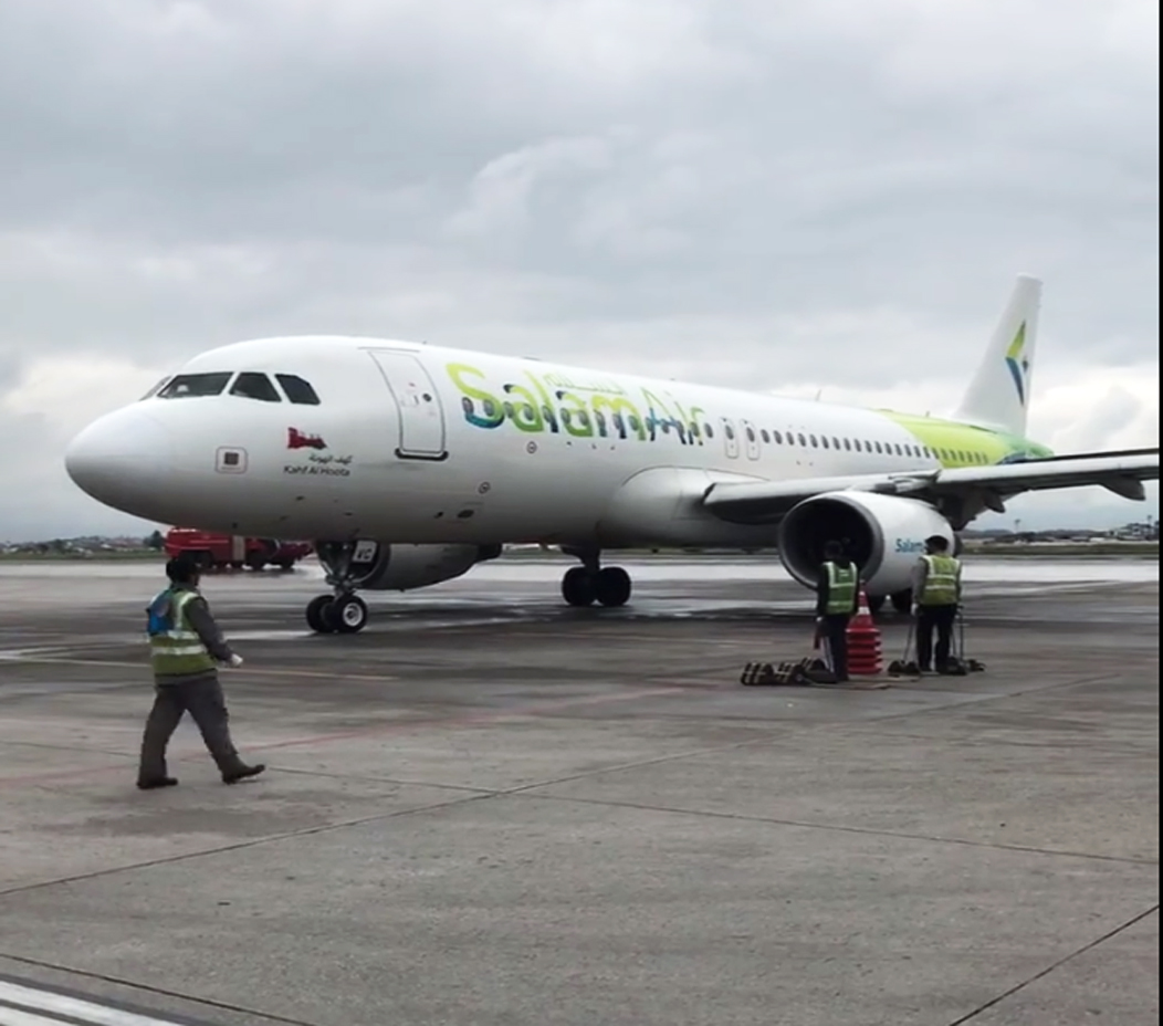 Salam Air starts its commercial flight to Kathmandu from today