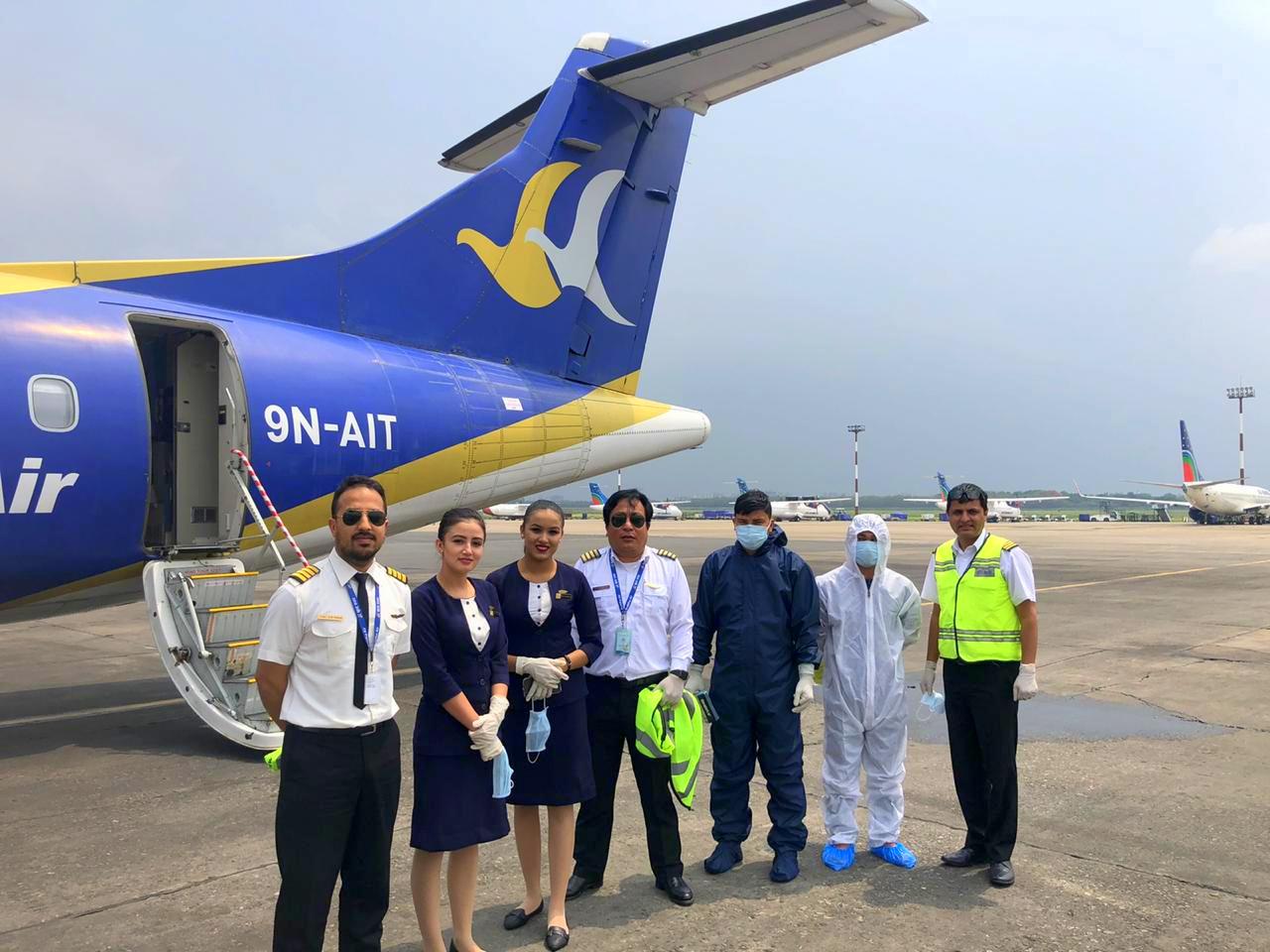 Buddha Air completes a rescue charter flight to Bangladesh | Aviation Nepal