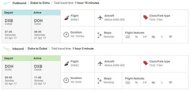 Amazing Emirates first class and business class, full review with cost.