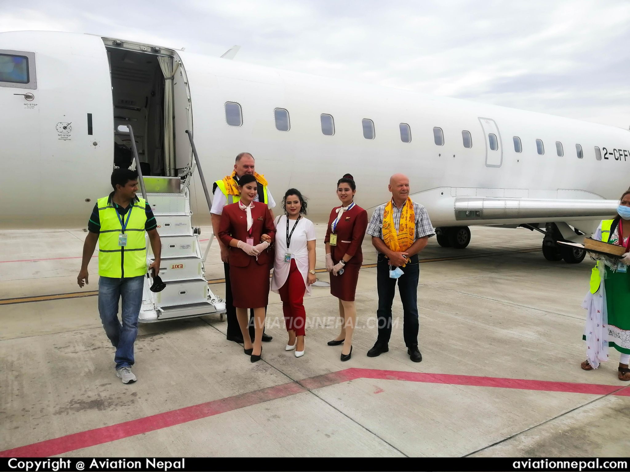 Addition of another CRJ200 in its fleet: Saurya Airlines (PHOTOS)