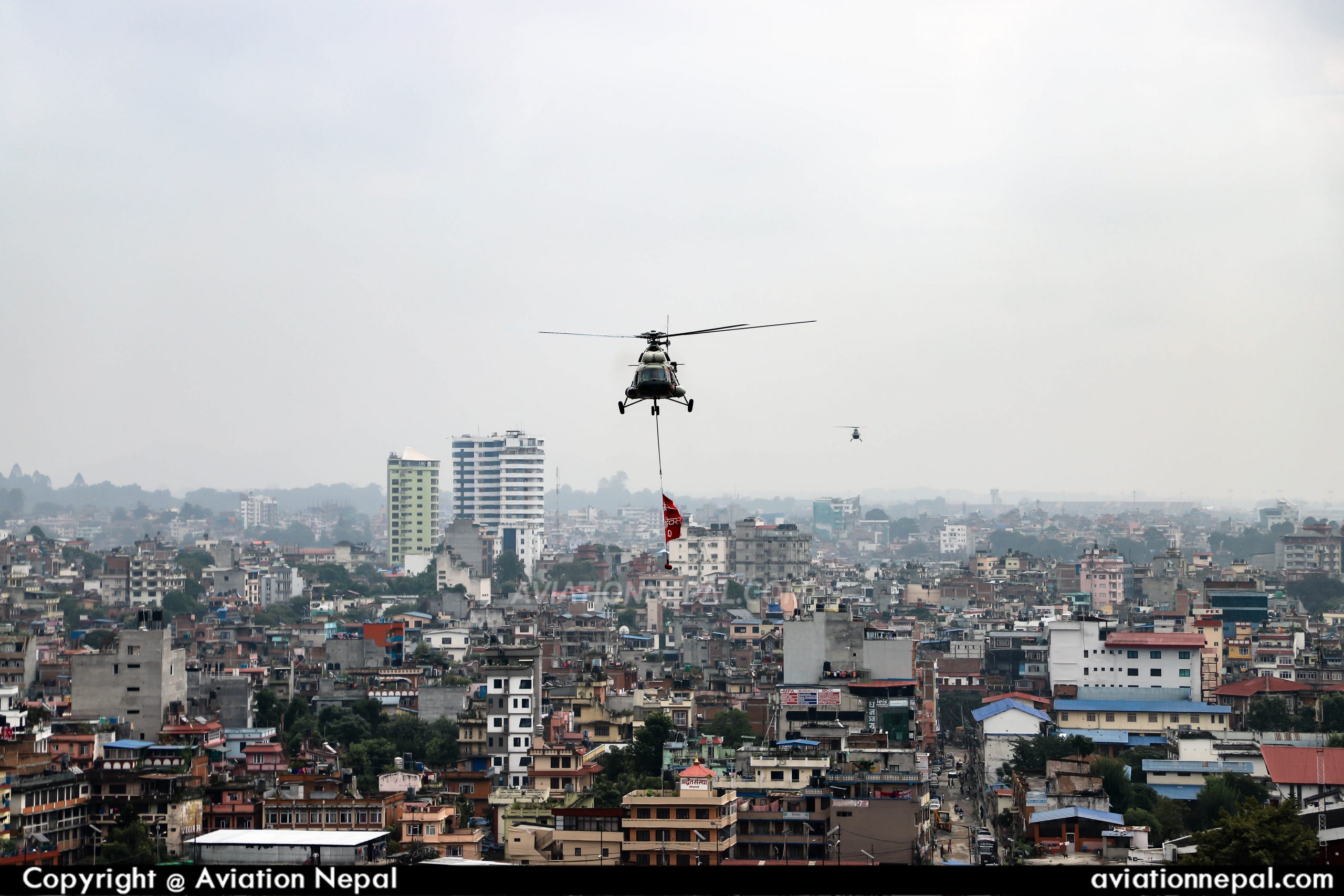 Nepal army helicopters at constitution day (Photos)