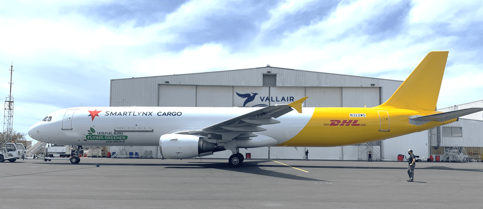 First time an A321F has been operated by a carrier located in Europe