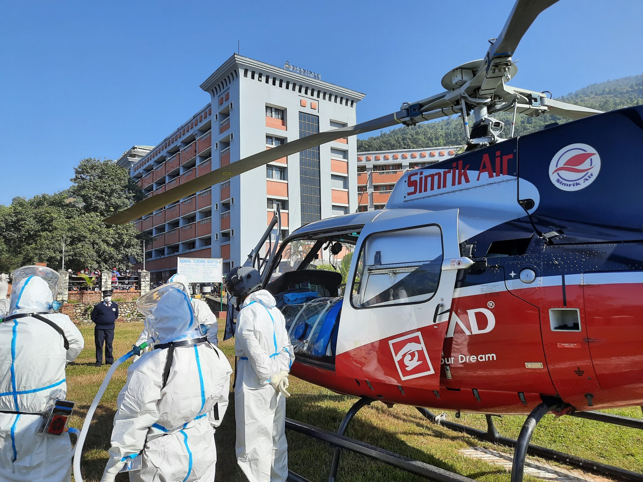Simrik Air: Over 200 corona patients rescued during lockdown