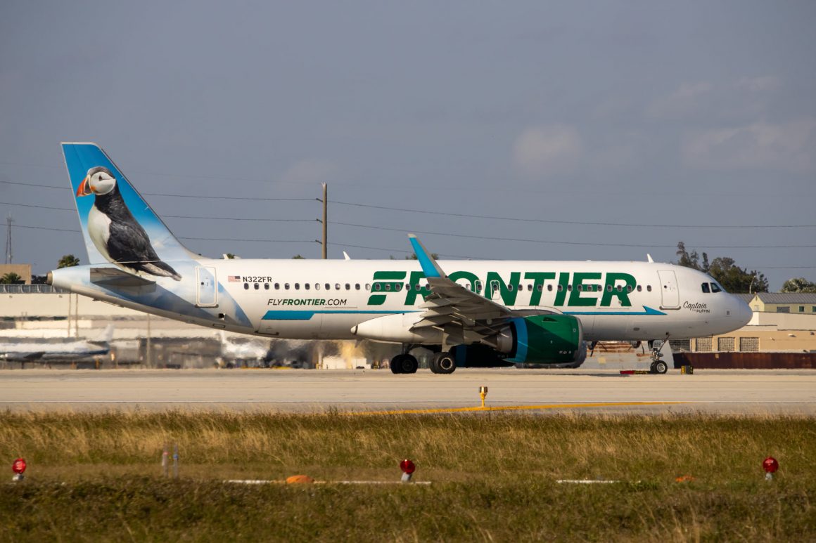 Frontier Airlines receives final two of four Airbus A320neos from Aircastle