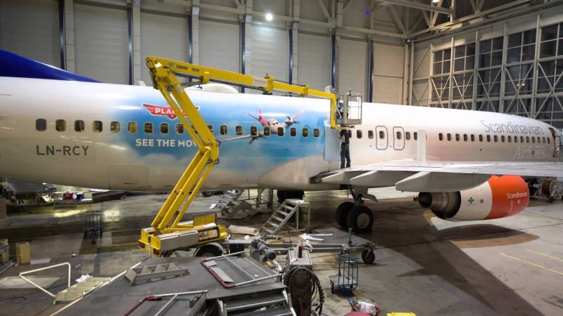 Aircraft Painting: what is it, and why is it done? | Aviation Nepal