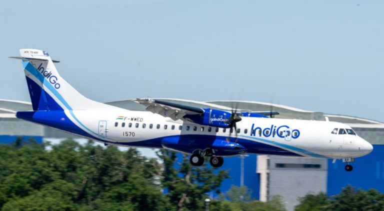IndiGo takes delivery of a new ATR72-600 on lease