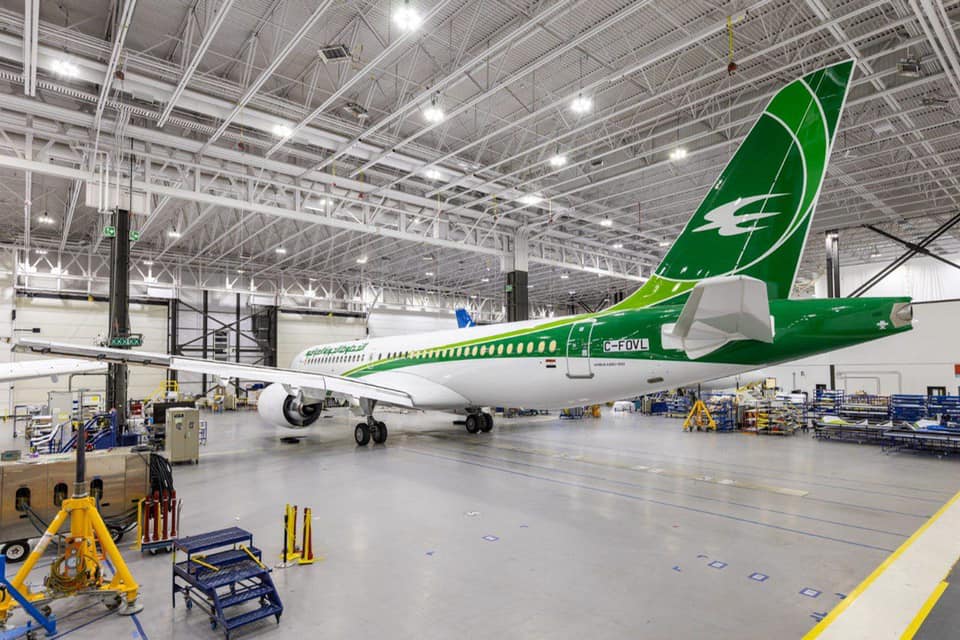 Iraqi Airways has revealed livery of A220-300 | Aviation News