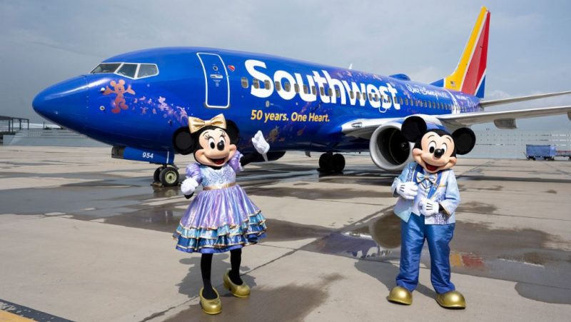 Southwest Airlines joins Walt Disney World to celebrate 50 years ...