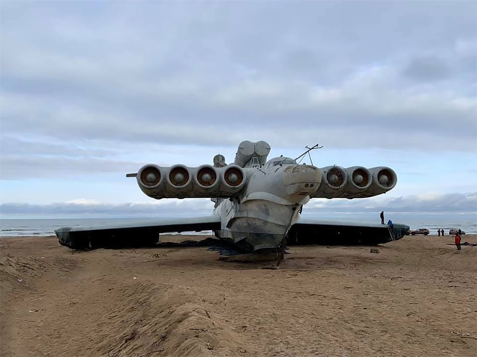 Caspian Sea Monster: The top-secret Soviet ekranoplan
