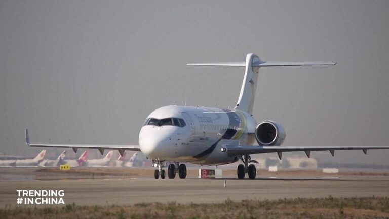 Meet Comac ARJ21: China's first jet-propelled regional airliner.