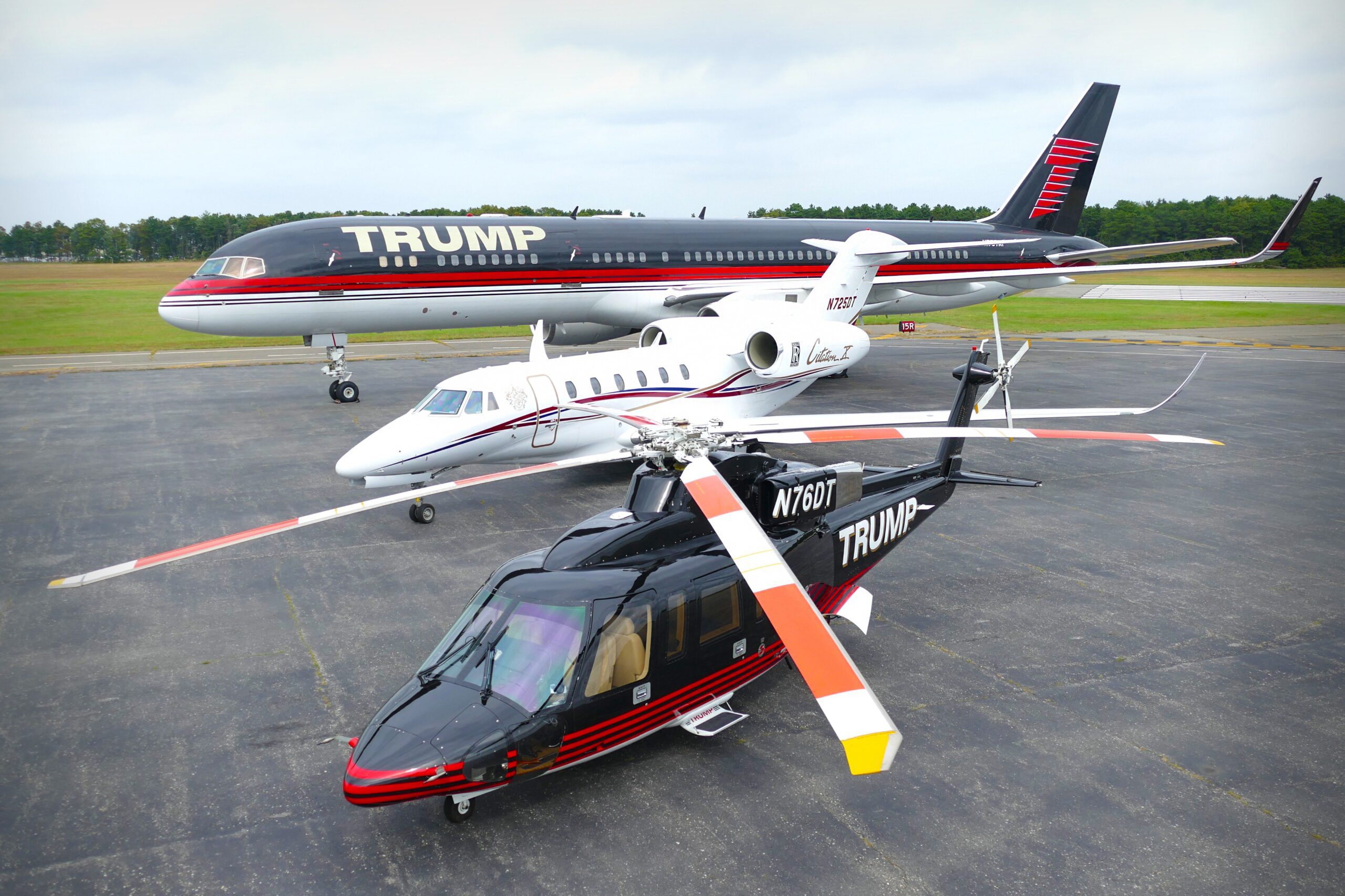 Luxurious Donald Trump’s jet: The iconic Boeing 757